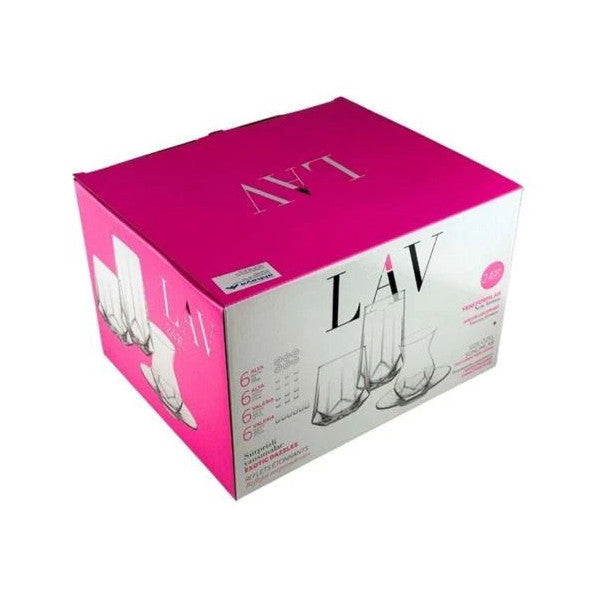 Lav Alya 24 Piece Tea-Soft Drink Water Set – Turkish Souq
