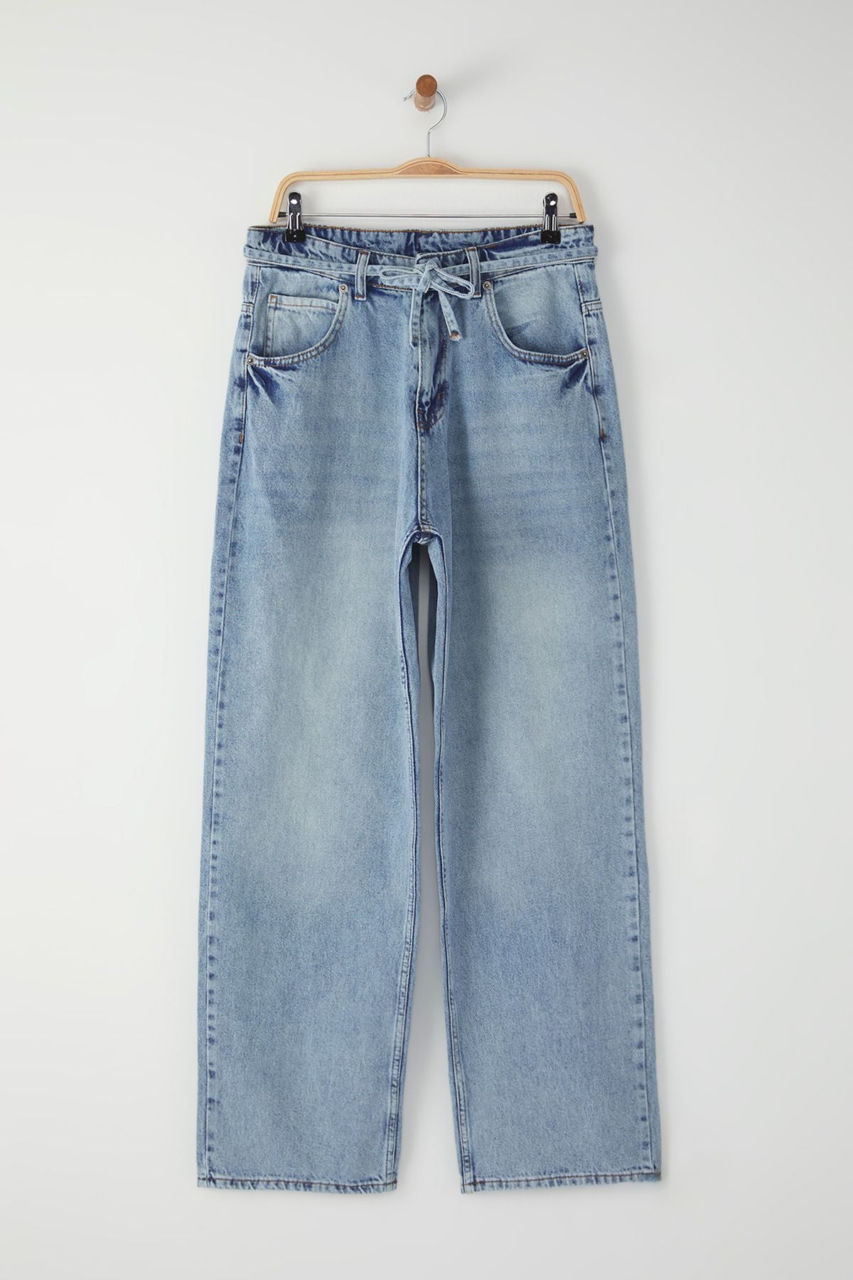 Man Men's Straight Baggy Fit Normal Waist Jeans – Turkish Souq
