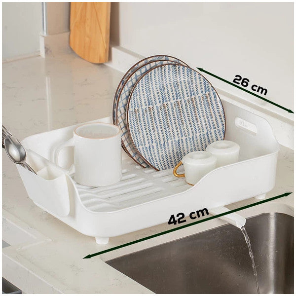 Akl-060 White Luxury Plate Dish Rack-Dish Basket With Directional Wate ...