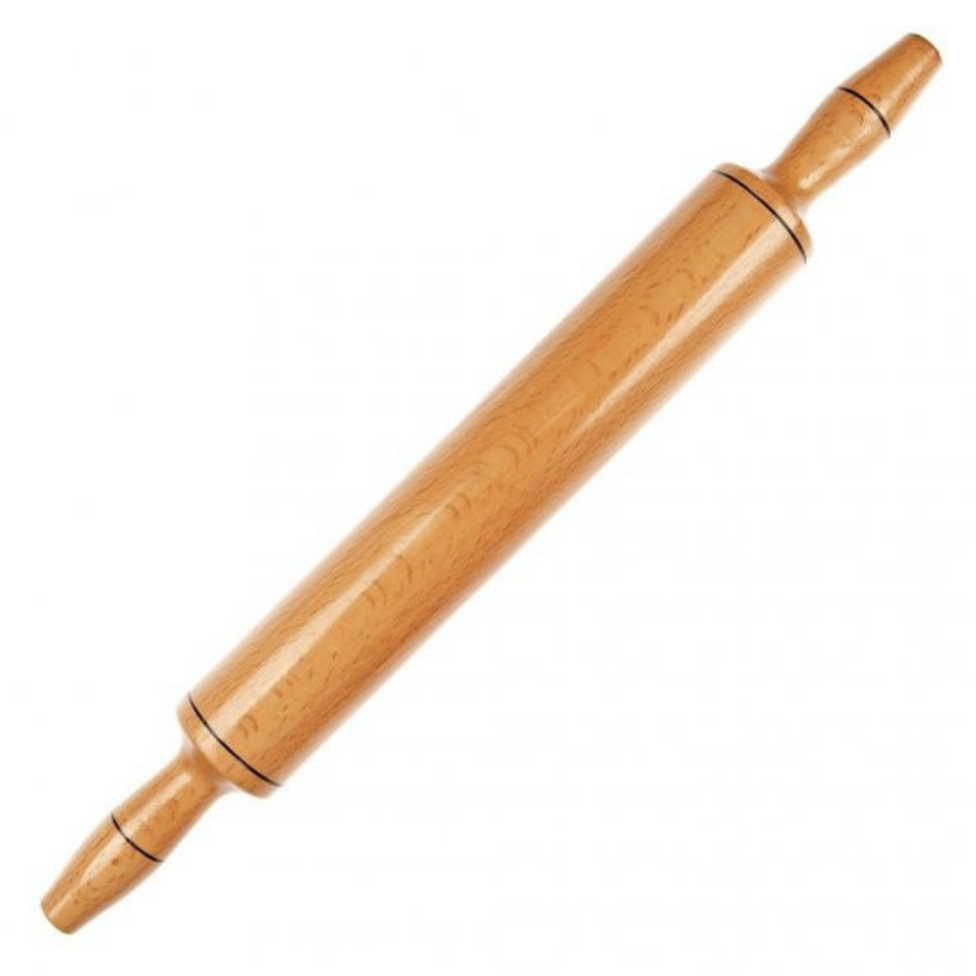 40 Cm Polished Wooden Rolling Pin Dough Roll Out – Turkish Souq