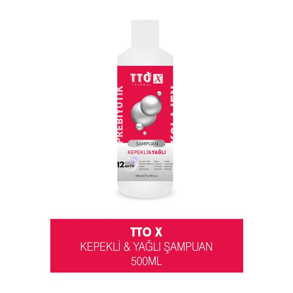 Tto X Special Shampoo For Dandruff And Oily Hair Collagen And Prebioti ...