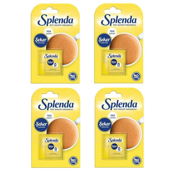 Splenda 100 Tablets 4 Pack Sweetener – Turkish Souq