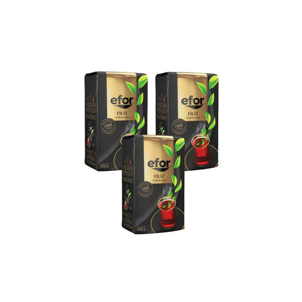 Efor Filiz Tea 1 Kg Set Of 3 - Bulk Filiz Black Tea – Turkish Souq