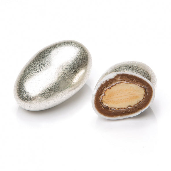 Silver Colored Chocolate Covered Almond Candy 500 Gr – Turkish Souq