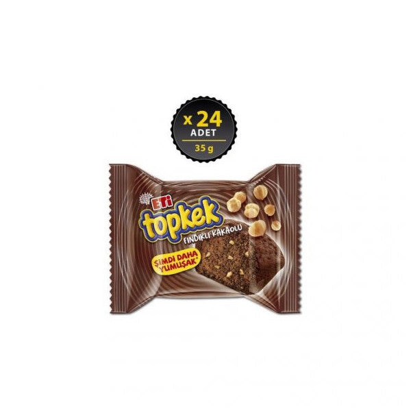 Eti Topkek Hazelnut Cocoa 35 Gx 24 Pieces – Turkish Souq