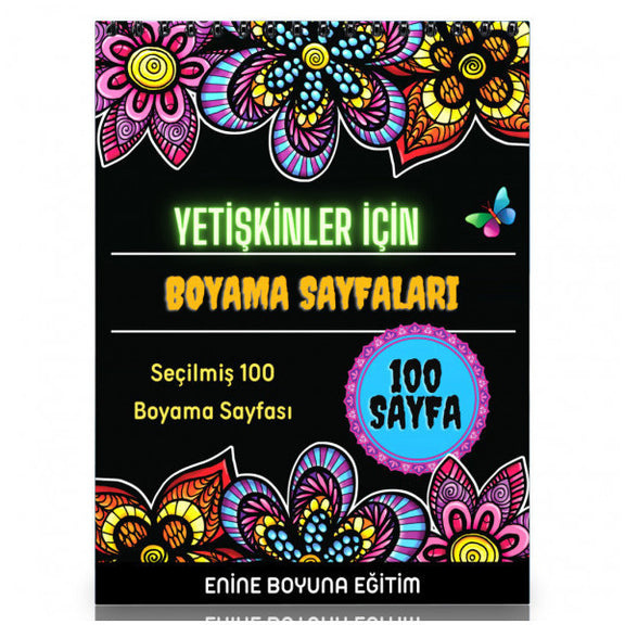 Coloring Pages For Adults (100 Selected Coloring Pages) – Turkish Souq