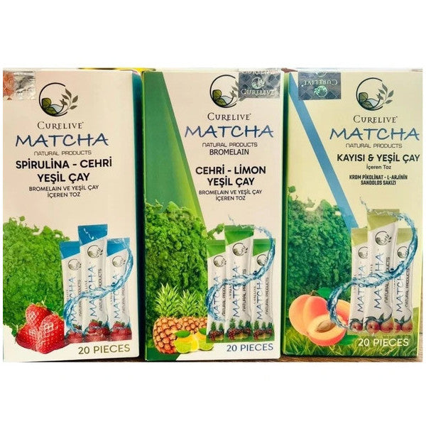 Matcha Triple Set Pineapple-Apricot-Strawberry Matcha – Turkish Souq