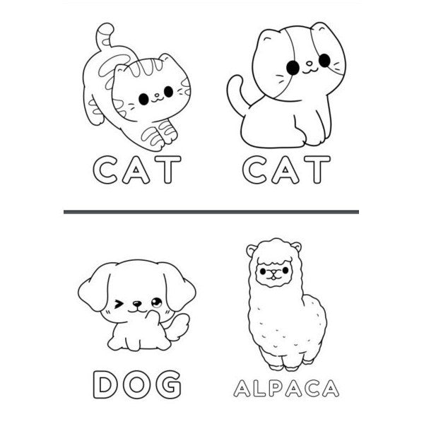 Preschool Double Coloring Book (200 Coloring Pages) – Turkish Souq