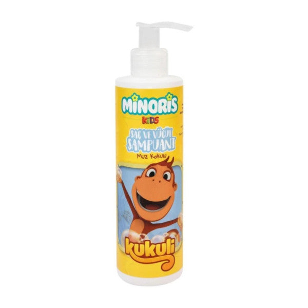 Minoris Kids & Kukuli Banana Scented Hair And Body Shampoo 220 Ml ...