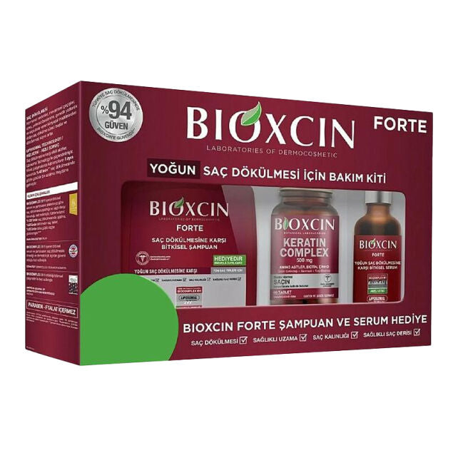 Bioxcin Forte Care Kit For Intensive Hair Loss – Turkish Souq