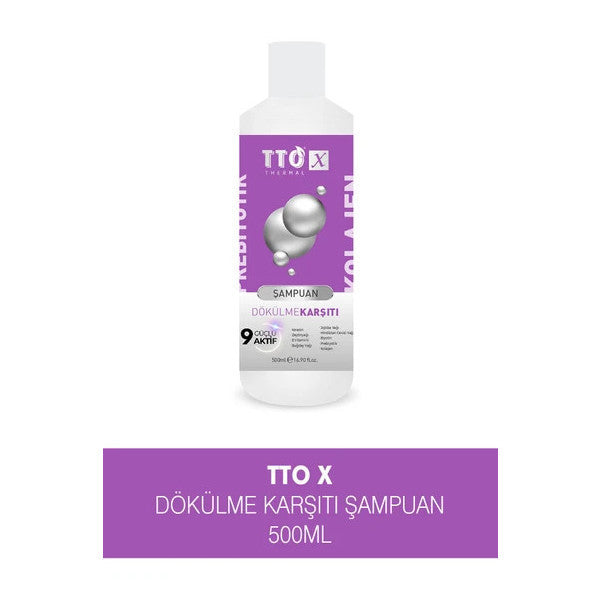 Tto X Anti-Hair Loss Shampoo Collagen And Prebiotic – Turkish Souq