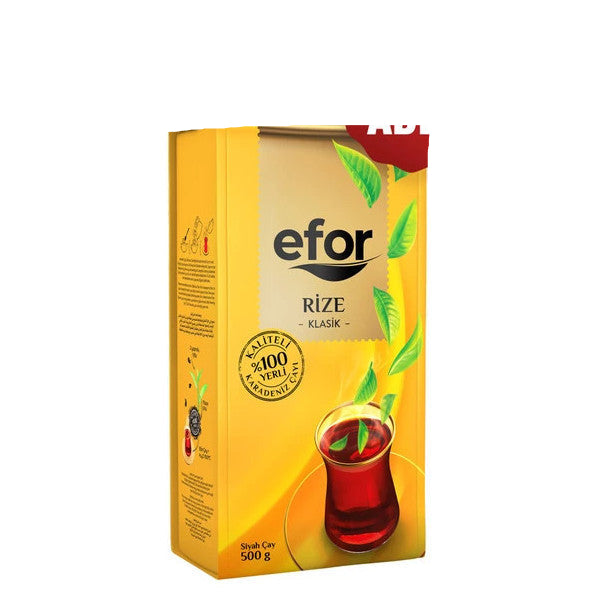 Efor Tea Rize Classic Loose Black Tea - 500Gr X 10 Pieces – Turkish Souq