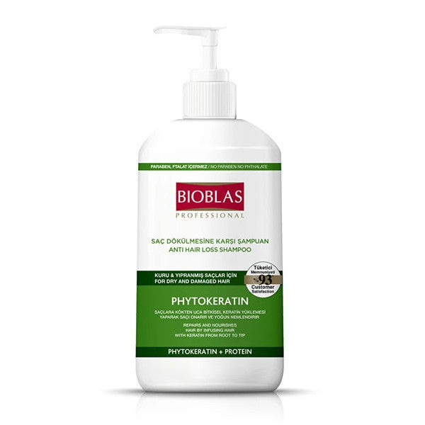 Bioblas Shampoo 1000 Ml Anti-Hair Loss Phytokeratin 3 Pcs – Turkish Souq