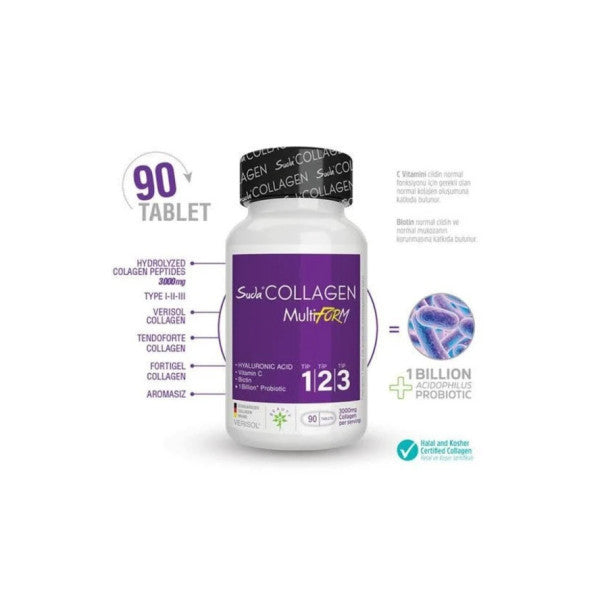 Suda Collagen Multiform 90 Tablets – Turkish Souq