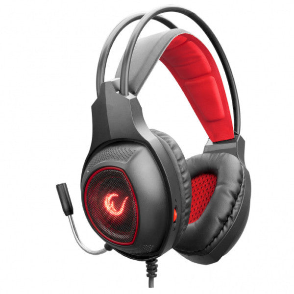 Rampage RM-K23 MISSION Red Gaming Headset with Microphone Gaming Heads ...